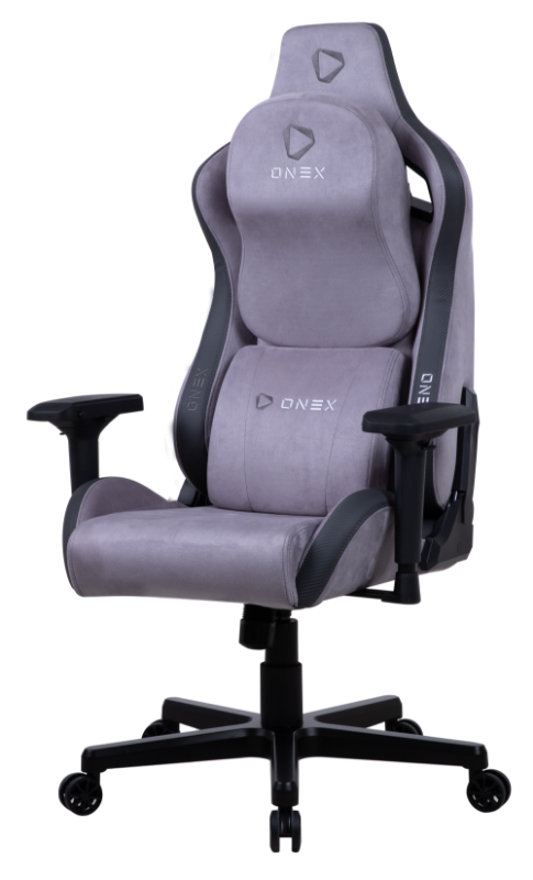 Techstore LTD. ONEX EV10 Evolution Suede Edition Gaming Chair - Suede Grey ONEX-EV10-SGY