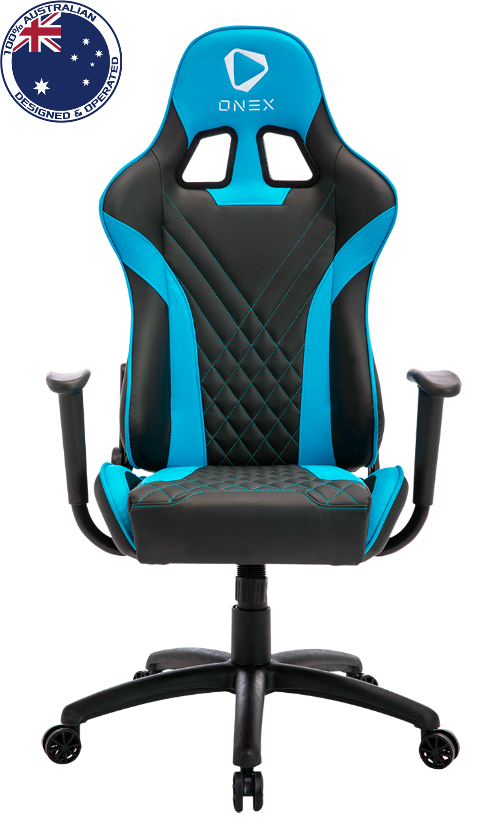 Techstore LTD. ONEX GX2 Series Gaming Chair - Black/Blue ONEX-GX2-BB