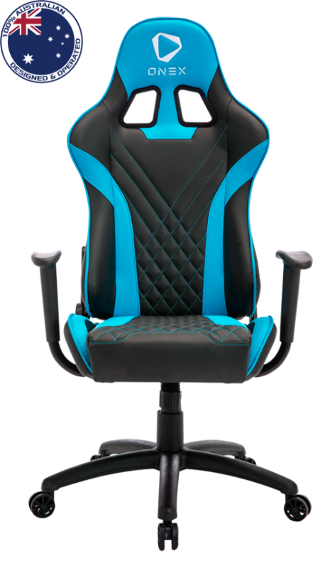 Techstore LTD. ONEX GX2 Series Gaming Chair - Black/Blue ONEX-GX2-BB