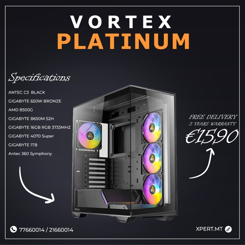 Techstore LTD. VORTEX Platinum - Gaming PC System
