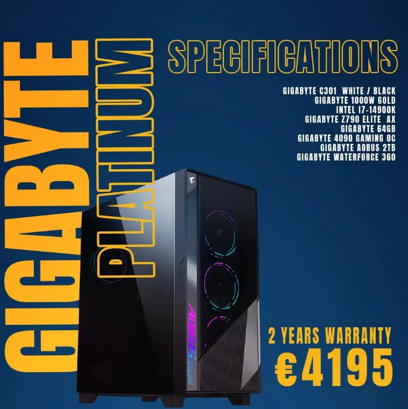Techstore LTD. Gigabyte Platinum System