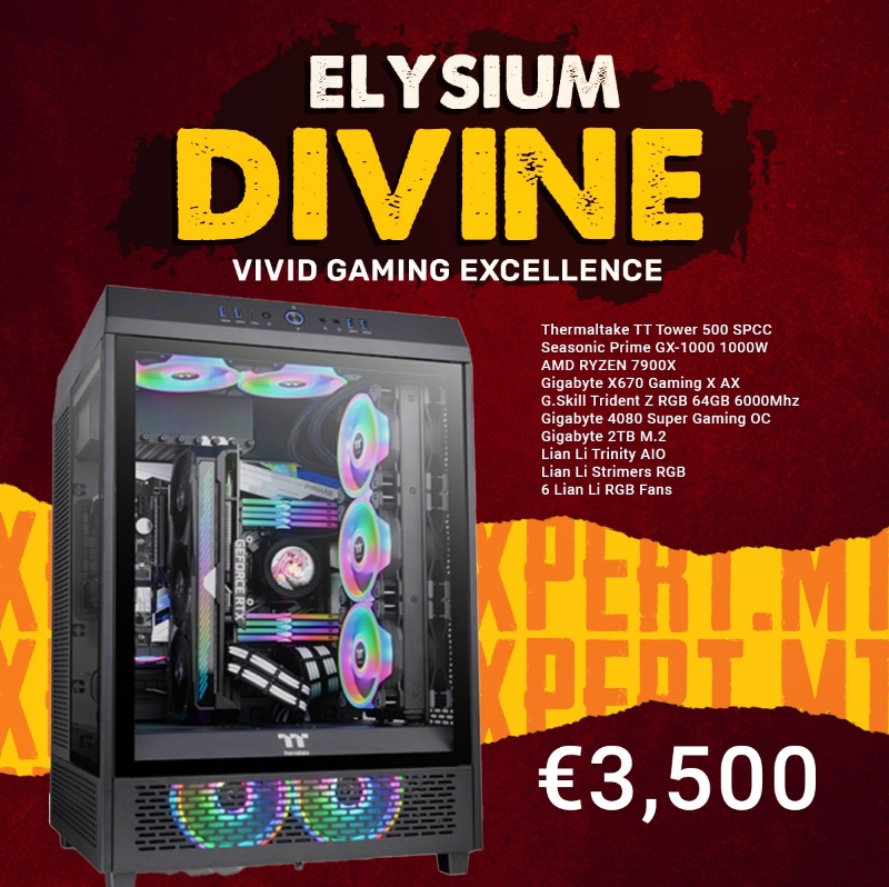 Techstore LTD. ELYSIUM Divine Tower Series - Gaming PC System