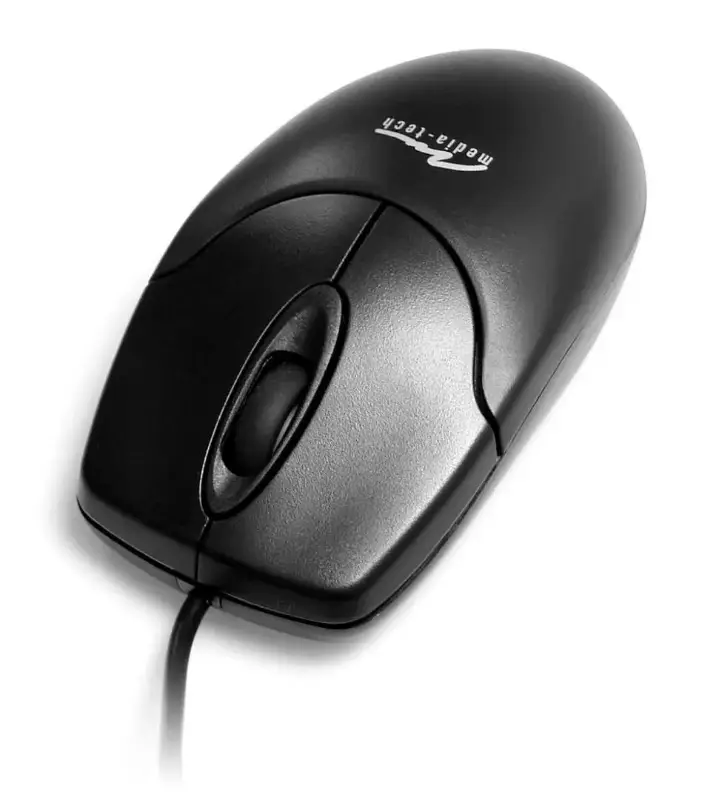Techstore LTD. Mediatech MT1075K-PS2 3-button Optical Mouse Black