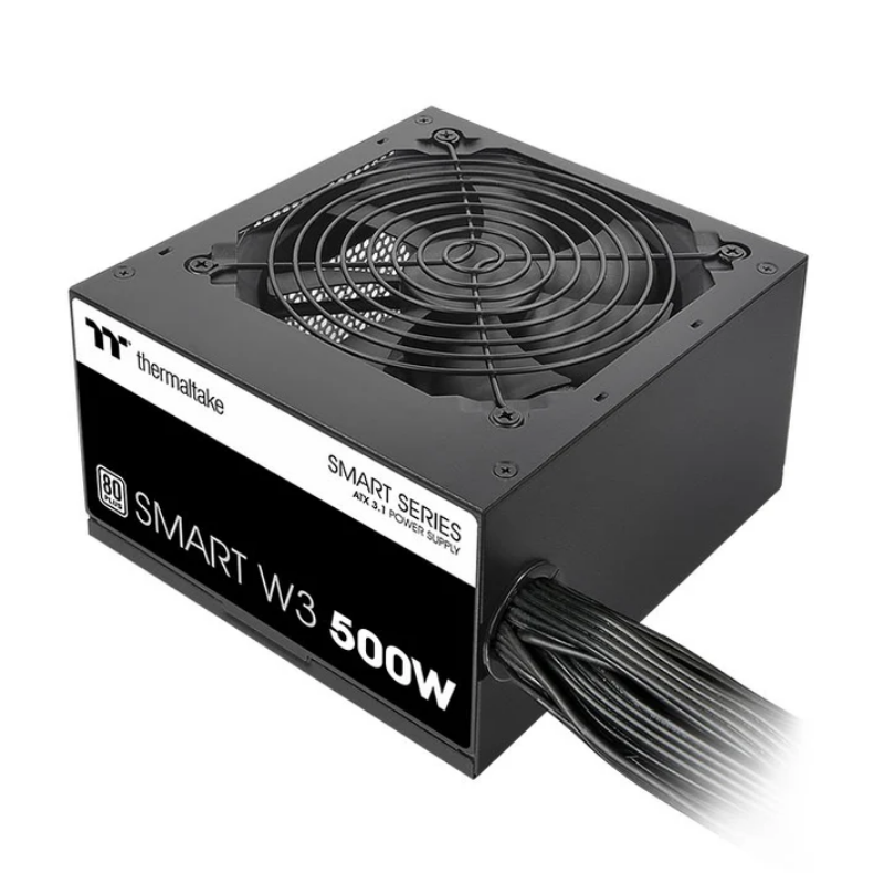 Techstore LTD. Thermaltake Smart W3 500W Non-Modular Full Range Analog 80+ PSU