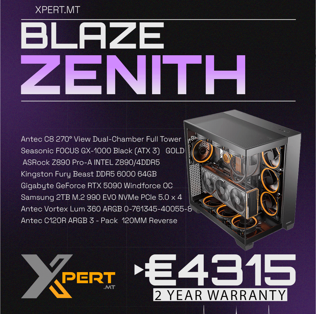 Techstore LTD. Intel BLAZE Zenith - Gaming PC System