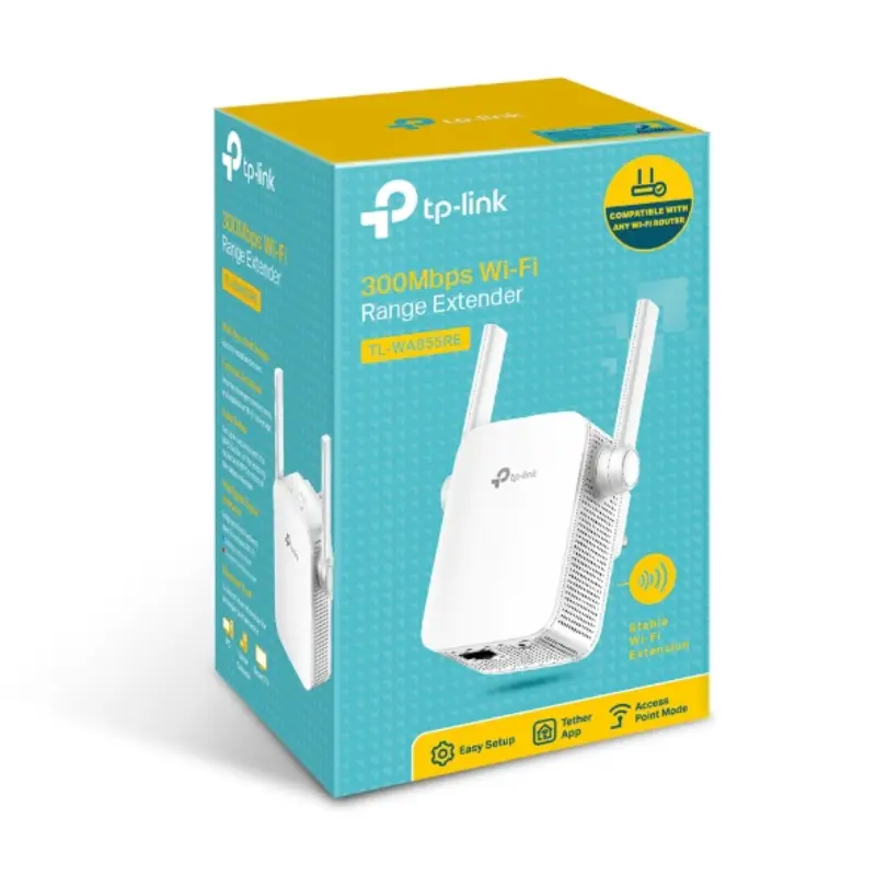 Techstore LTD. TP-Link TL-WA855RE(UK) 300mbps Range Extender V4